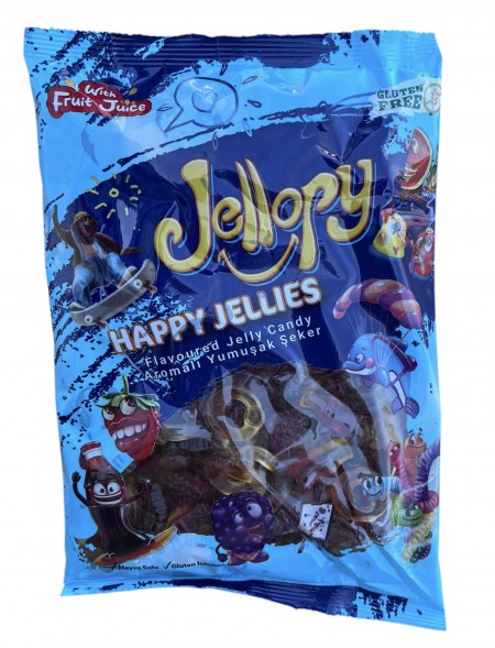 Jellopy gumene bombone 1kg glatki mix