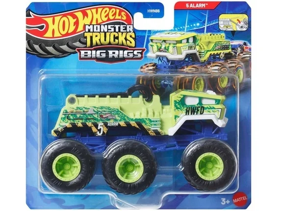 Mattel Set vozila Hot Wheels Monster Trucks Big Rigs 6x6