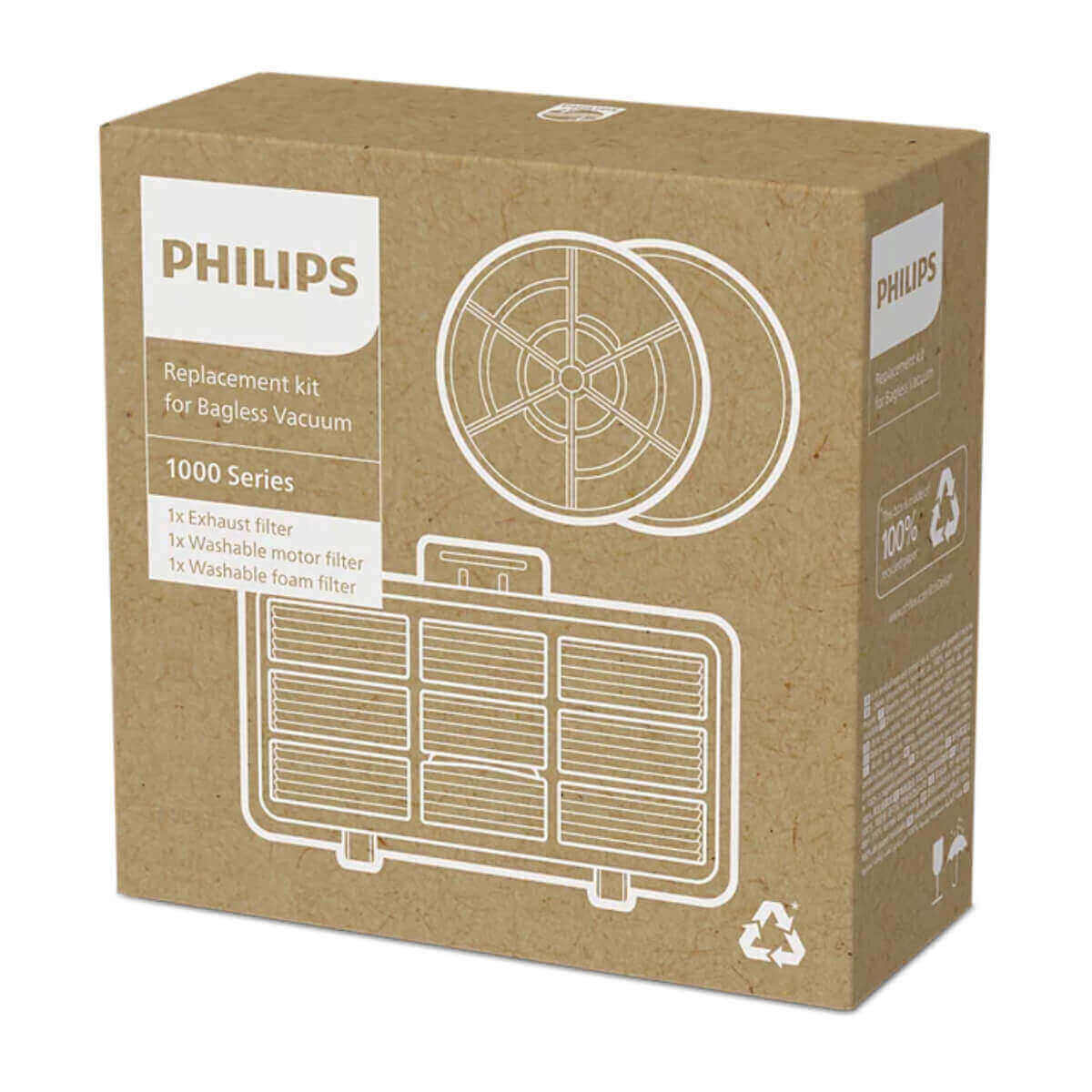 SET FILTERA ZA USISIVAC XV1210/01 PHILIPS