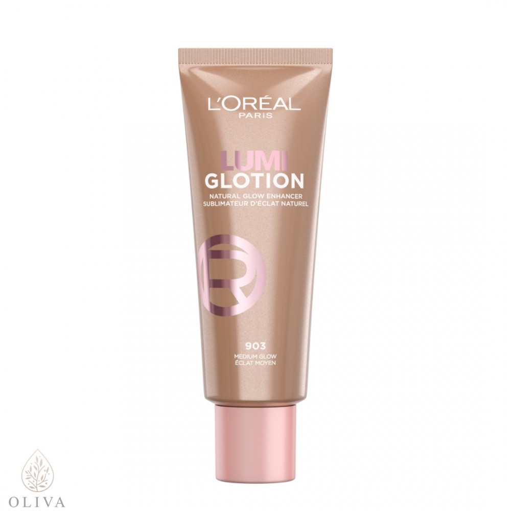 L'ORÉAL PARIS LUMI GLOTION TEČNI PUDER ZA NAGLAŠAVANJE SJAJA 903 MEDIUM GLOW​