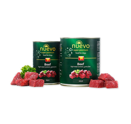 Nuevo Grain Free konzerva za pse Govedina