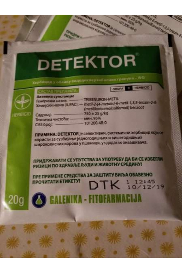 DETEKTOR 20GR
Šifra: 3952 JM: KOM