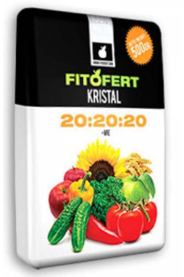 FITOFERT KRISTAL 20:20:20+ME 500G
Šifra: 8387 JM: KOM