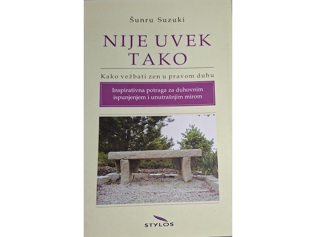 Nije uvek tako-Šunru Suzuki