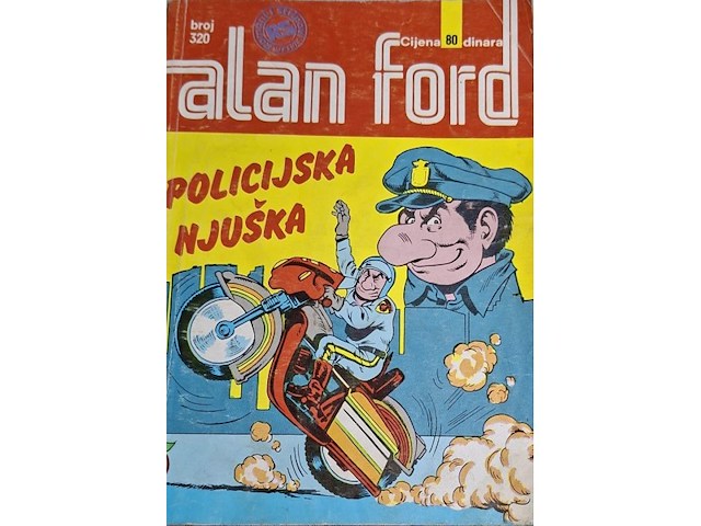 Alan Ford br. 320- Policijska njuška