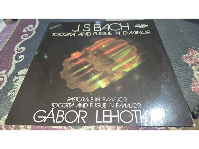 J. S. Bach, Tccata and fugue in d minor
