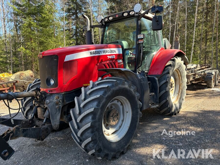 Prodaje se Massey Ferguson 7490 traktor točkaš na aukciji