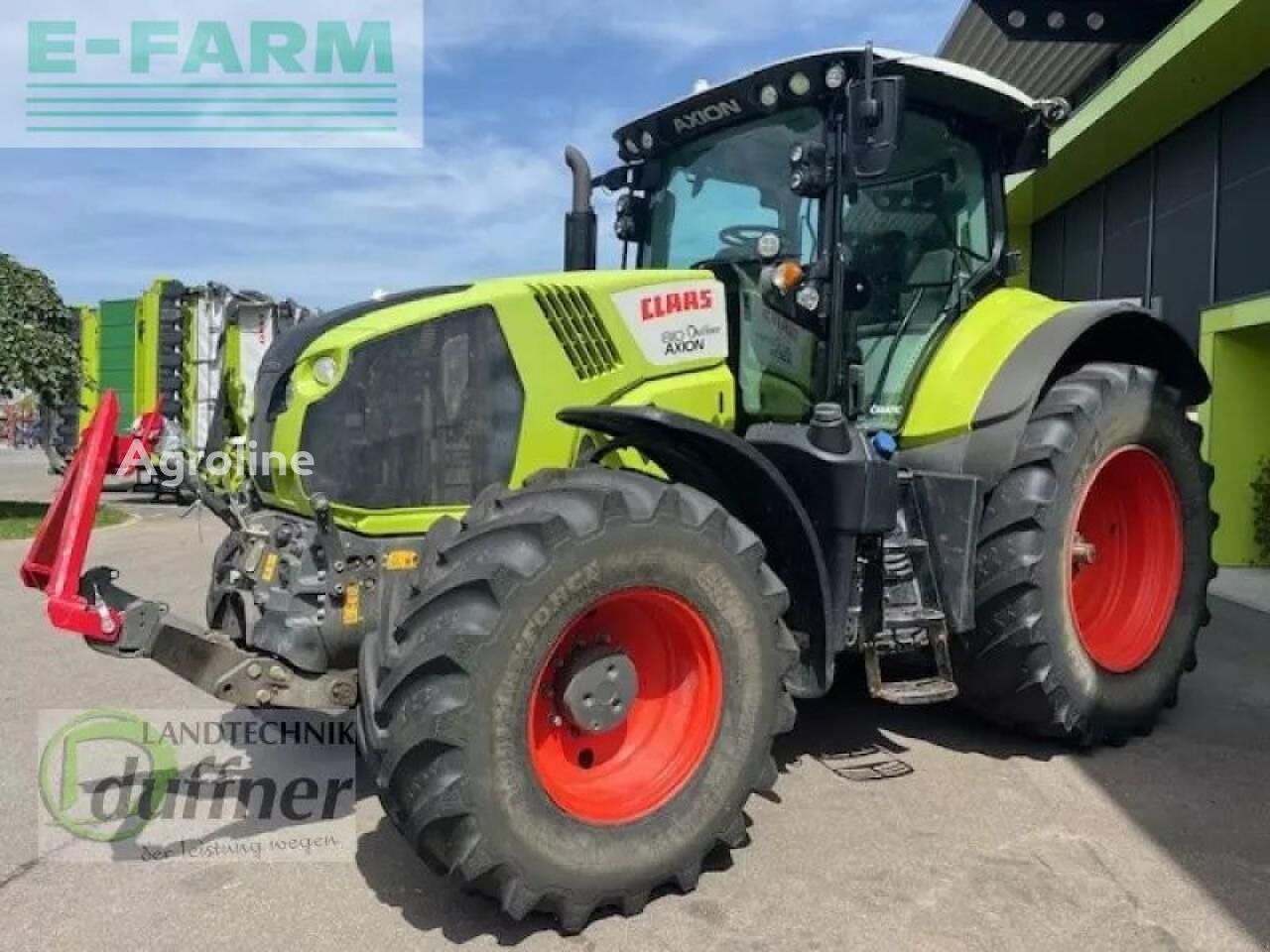 Claas axion 810 c-matic traktor točkaš