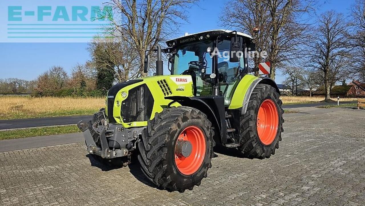 Claas arion 660 cmatic traktor točkaš
