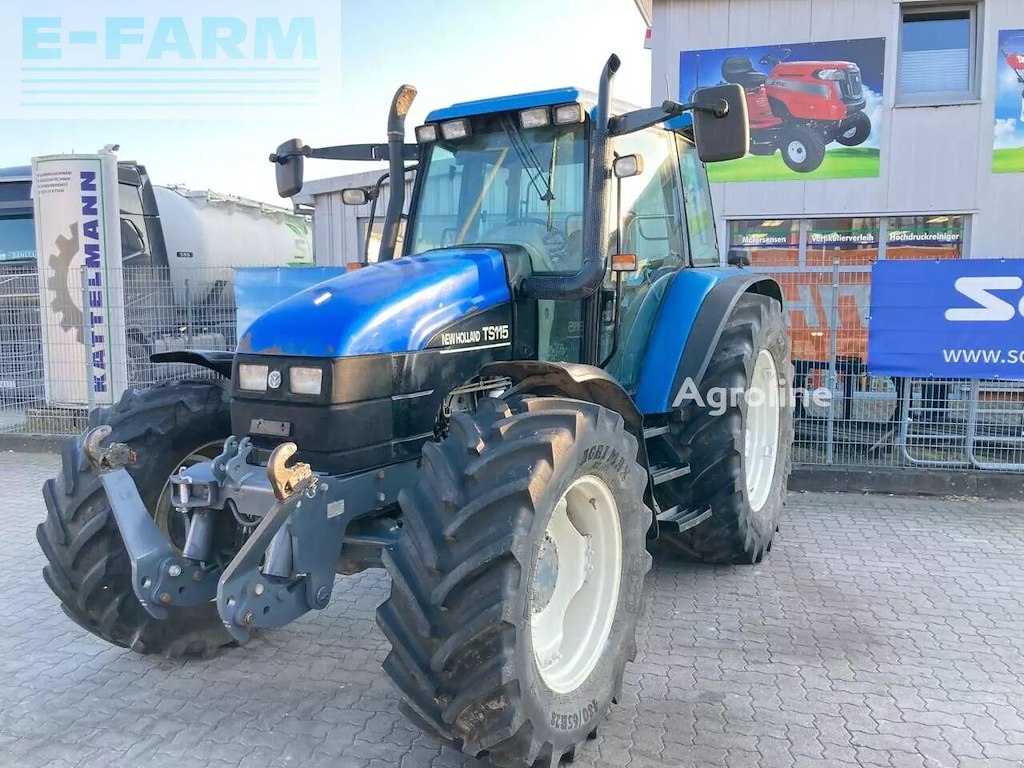 New Holland ts 115 traktor točkaš