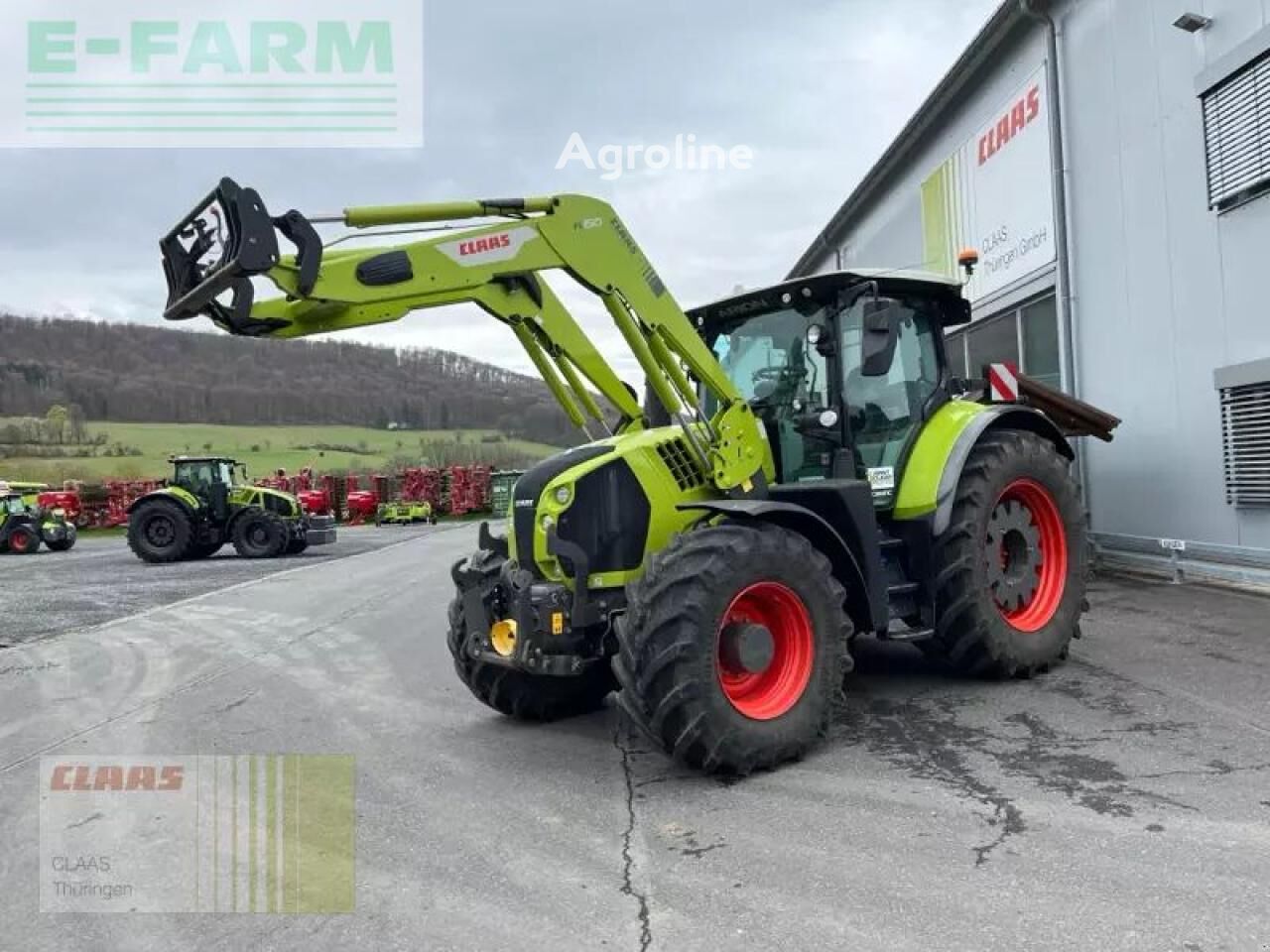 Claas arion 660 traktor točkaš