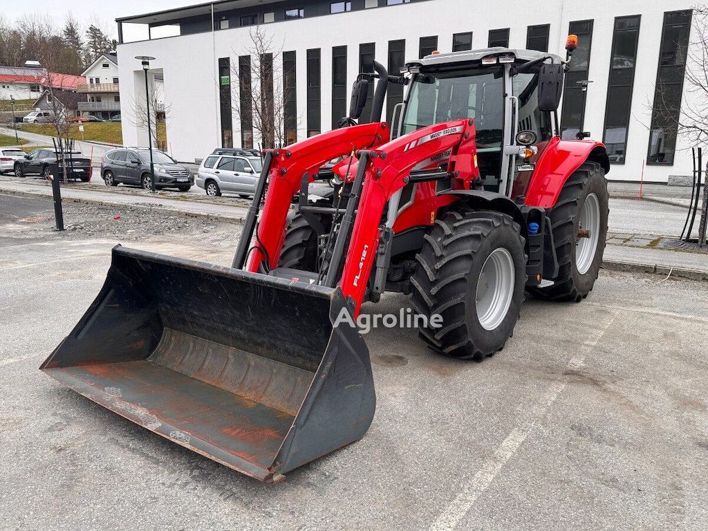 Prodaje se Massey Ferguson 6S.165 Dyna-VT - Med frontlaster - 50 km/t - kraftuttak foran - traktor točkaš na aukciji