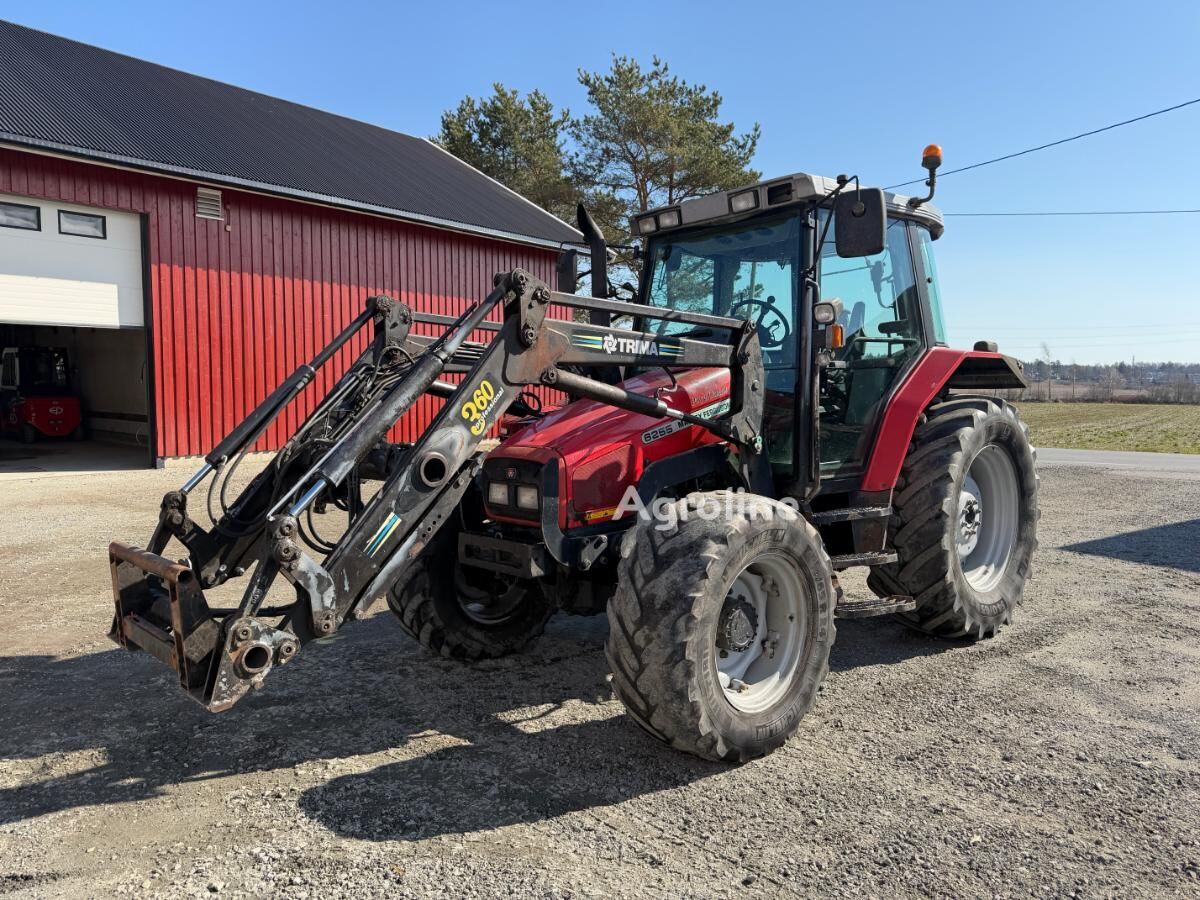 Prodaje se Massey Ferguson 6255 – 102 HK – TRIMA 360 FRONTLASTER traktor točkaš na aukciji