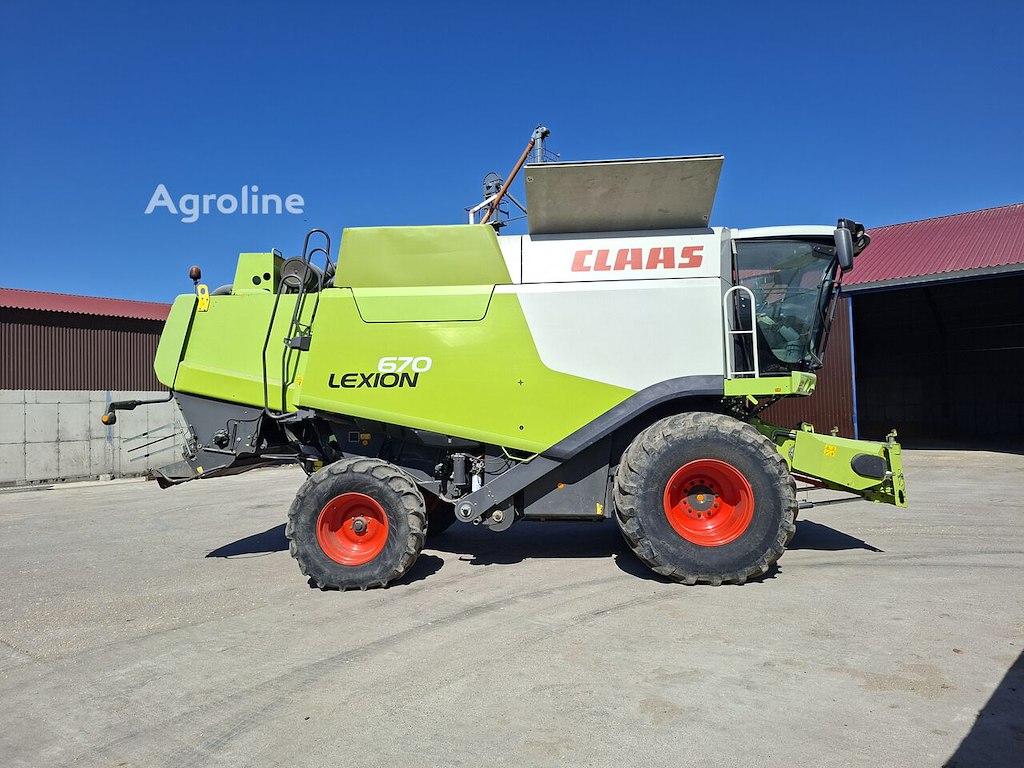 Claas Lexion 670 kombajn za žito
