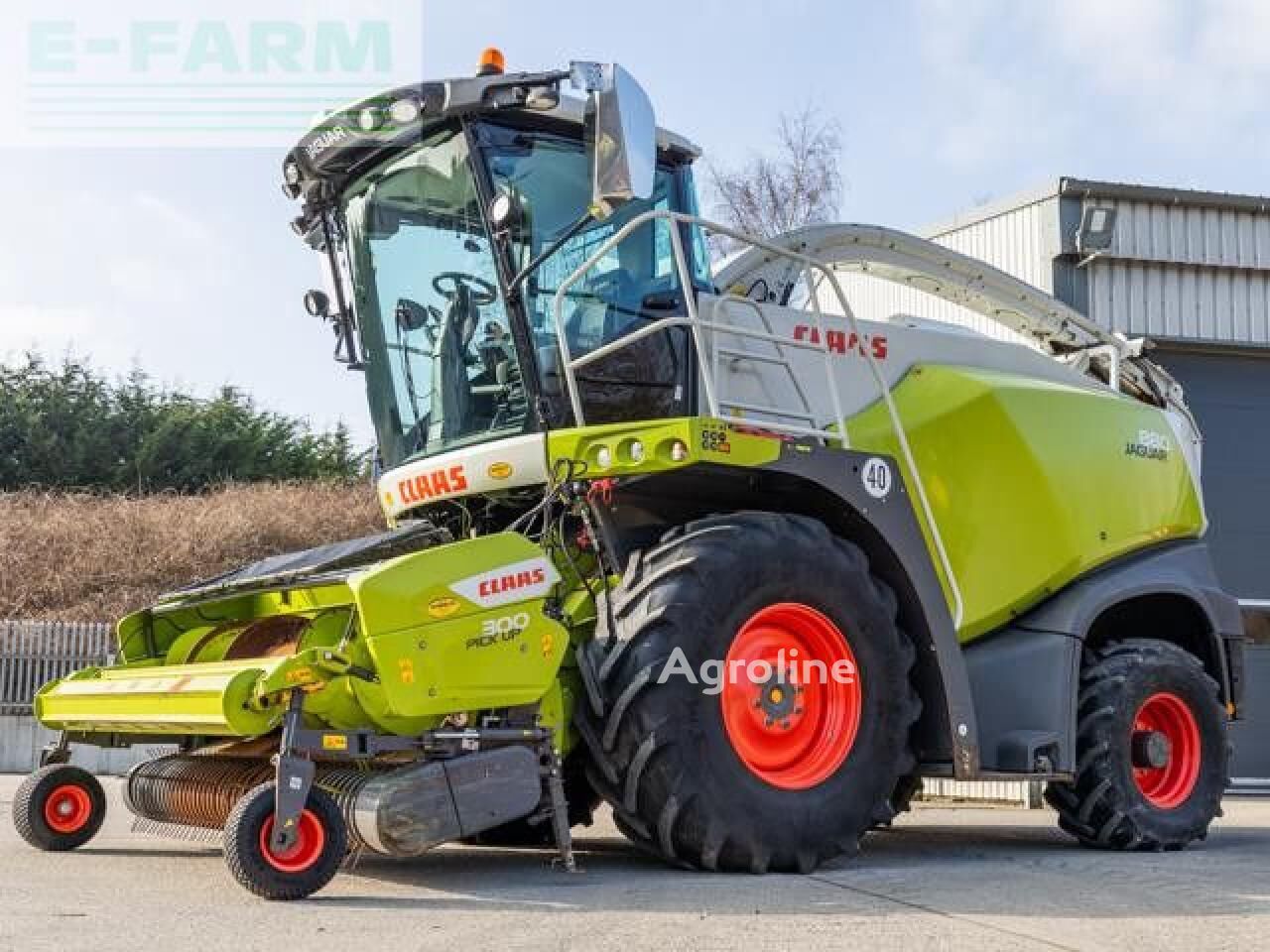 Claas JAGUAR 880 4WD krmni kombajn
