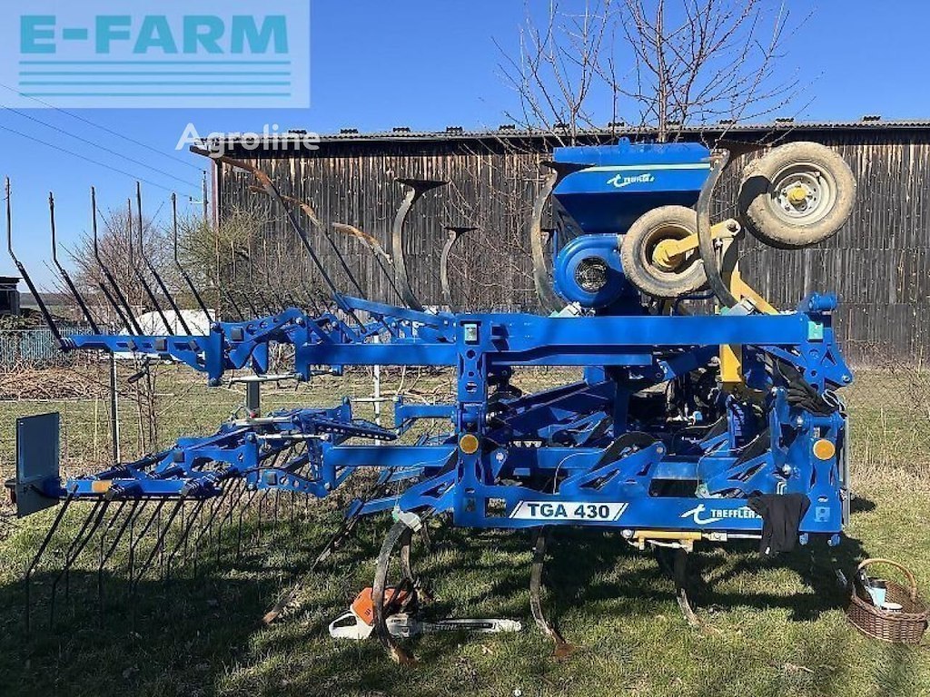 Treffler tga 430 präzisions-grubber kultivator