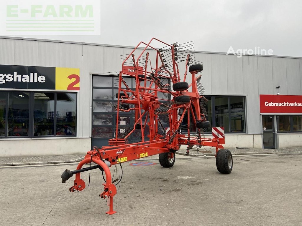Kuhn mittelschwader ga 7501 prevrtač sena