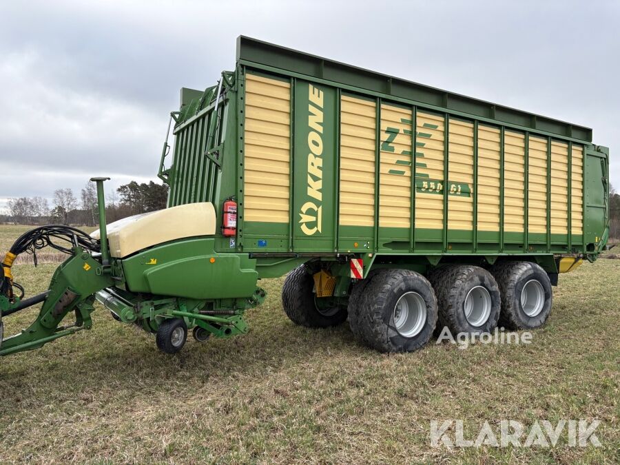 Prodaje se Krone ZX 550 GL samoutovarnu prikolicu na aukciji