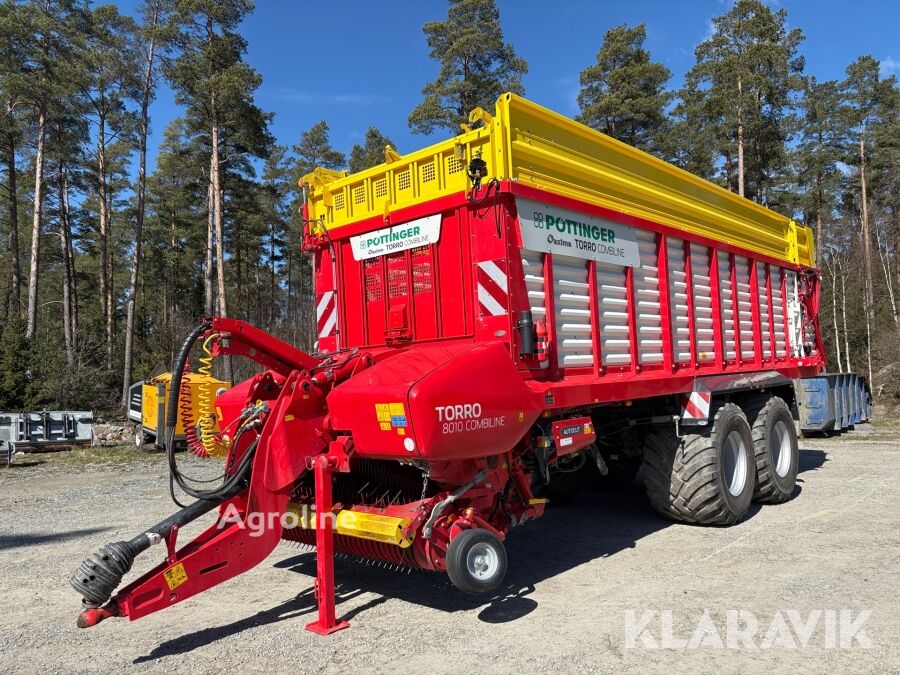 Prodaje se Pöttinger Torro 8010 combiline samoutovarnu prikolicu na aukciji
