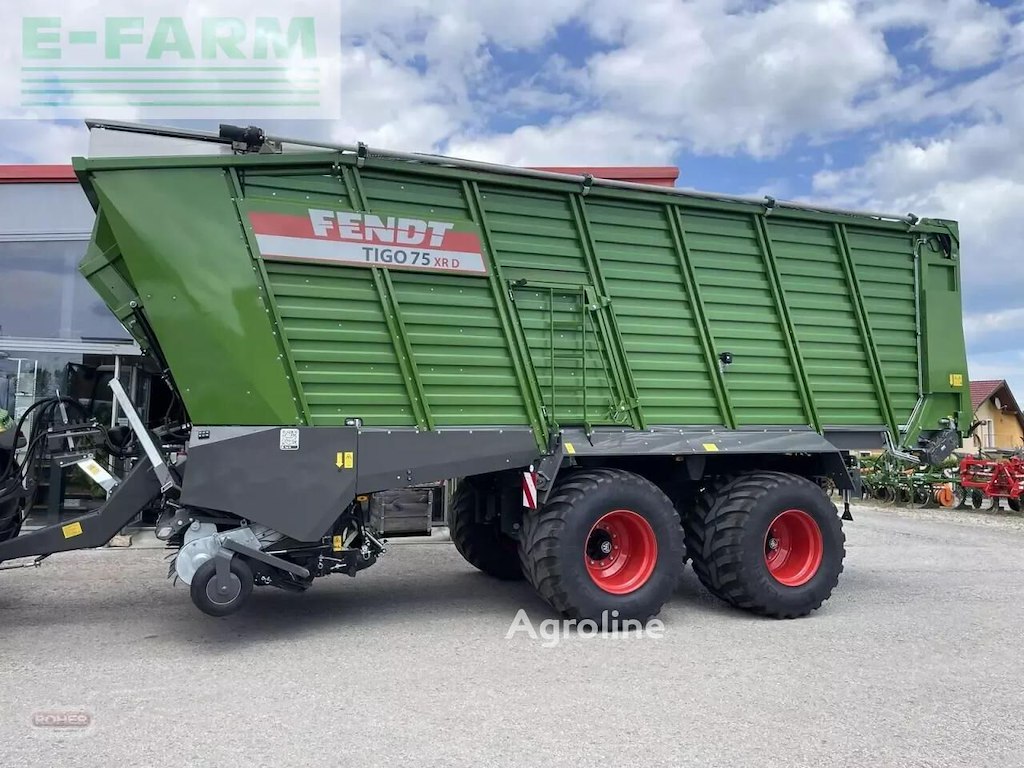 Fendt FENDT tigo 75xr d samoutovarna prikolica