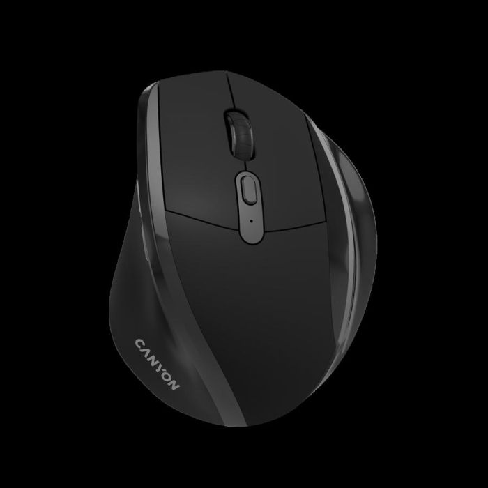 CANYON mouse OnClick 17 Ergonomic 6 buttons 1600DPI Wireless Black