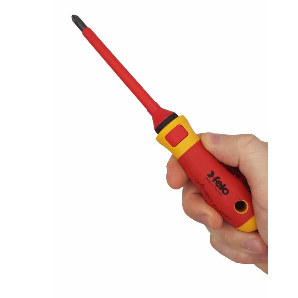 Felo – Set dielektrični alata XL-Strongbox E-Smart slim VDE SL/PH/PZ/TX, 12 komada – 06381206
