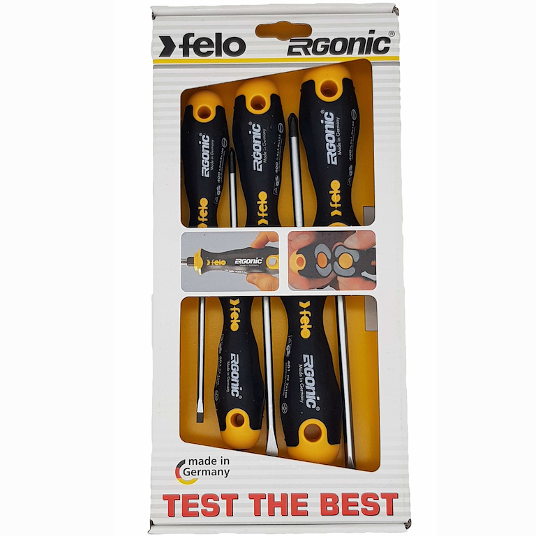 Felo – Set šrafcigera Ergonic SL/PZ, 5kom – 40095318