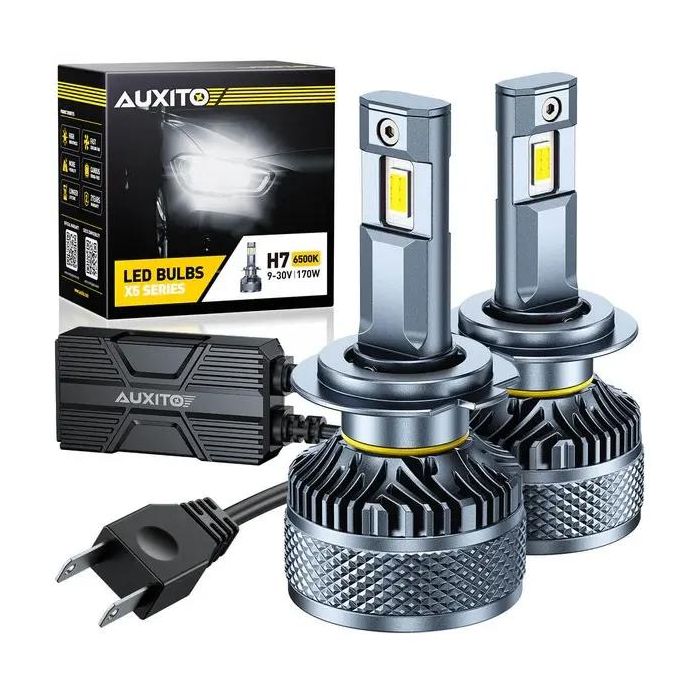 AUXITO H7 LED sijalice X5 6500K 32000lm 170W CANBUS IP68 DD-X5-H7