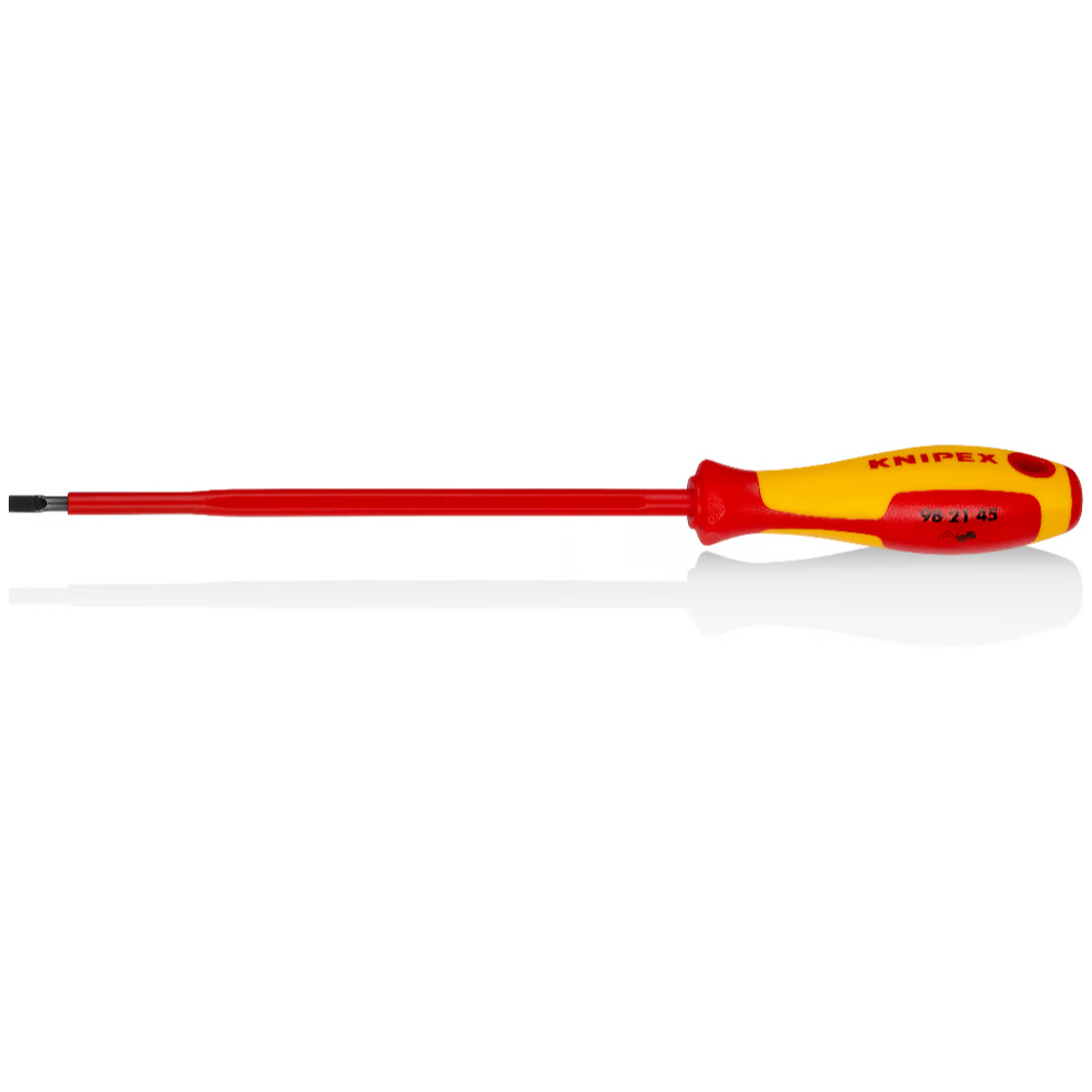 Knipex – Izolovan odvijač ravan za montažu brojila 4,5mm 1000V VDE – 98 21 45
