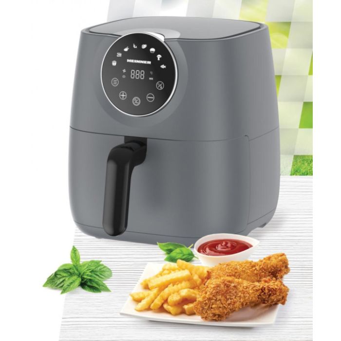 Friteza Air Fryer HEINNER HAF-B6GREY1700 1700W/5,7l/siva