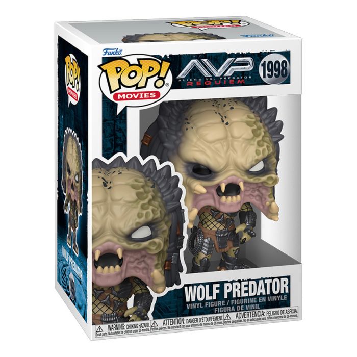 Funko POP! Movies: Predator S3 - Wolf Predator w/Chase