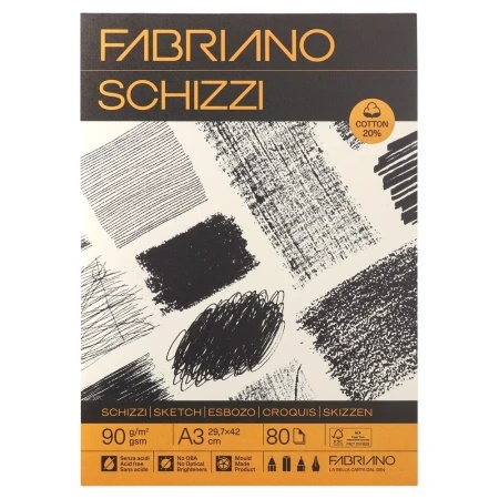 Schizzi blok za skiciranje 90g 80 lista - odaberite format ( 190055 )