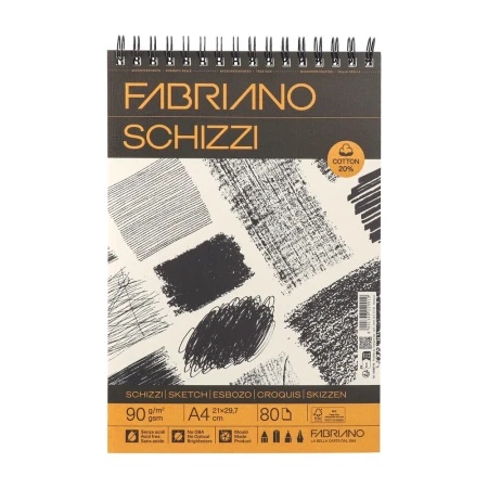 Schizzi blok za skiciranje spirala 90g 80 lista - odaberite format ( 190053 )