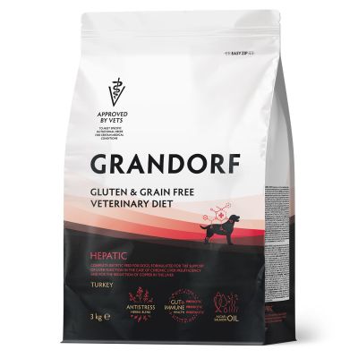Grandorf Vet Dog Hepatic Ćuretina 3kg