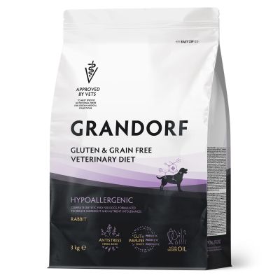 Grandorf Vet Dog Hypoallergenic Zečetina 3kg