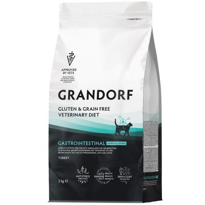 Grandorf Vet Cat Gastrointestinal Ćuretina Low Fat 2kg