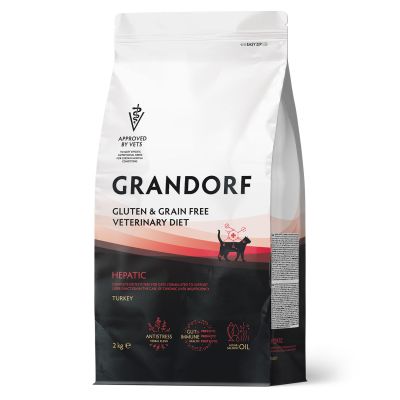 Grandorf Vet Cat Hepatic Ćuretina 2kg