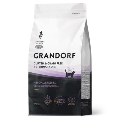 Grandorf Vet Cat Hypoallergenic Zečetina 2kg