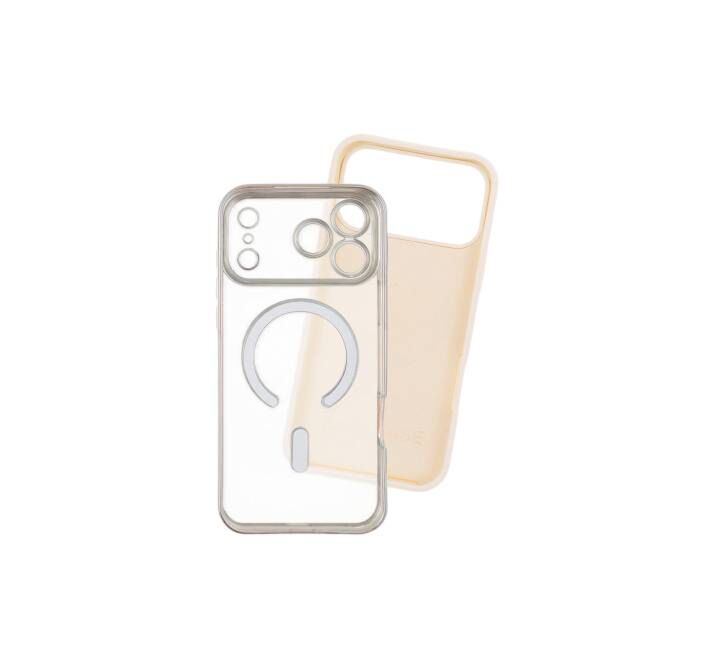 JUST IN CASE 2U1 EXTRA CASE MAG MIX PLUS PAKET MASKI ZA IPHONE 17 PRO MAX MAGPL124SL - SREBRNI