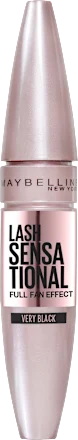 MAYBELLINE NEW YORK
Lash Sensational Full Fan Effect maskara – 01 Very Black, 9,5 ml