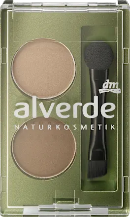 alverde NATURKOSMETIK
Puder za obrve Duo – 02 braon, 1,6 g