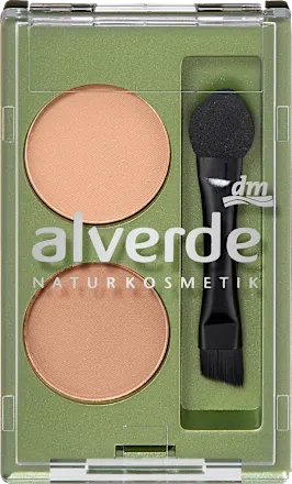alverde NATURKOSMETIK
Duo puder za obrve - 01 Light, 1,6 g