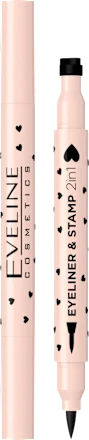 EVELINE COSMETICS
EYELINER & STAMP 2in1 pečat u obliku srca i ajlajner, 6,5 g
