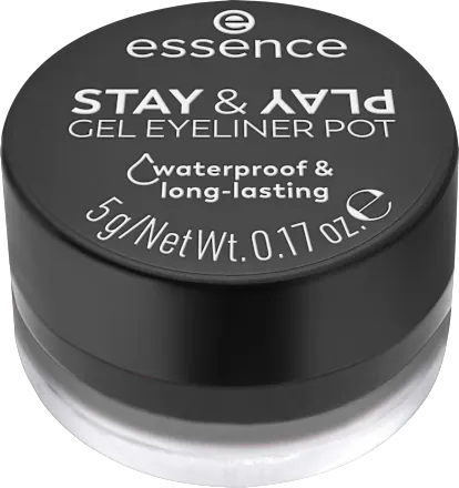 essence
STAY & PLAY gel ajlajner- 01 Black, 1 kom