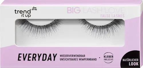 trend !t up
EVERYDAY BIG LASH LOVE veštačke trepavice (1 par) + lepak, 1 kom