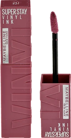 MAYBELLINE NEW YORK
SUPERSTAY VINYL INK tečni karmin – 20 Coy, 1 kom