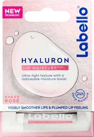 labello
HYALURON Lip Moisture Plus balzam za usne - Sheer Rose, 5,2 g