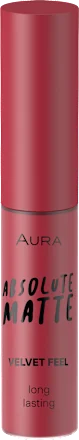 AURA
ABSOLUTE MATTE tečni karmin za usne - 605, 7 ml