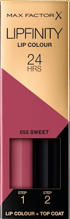 MAX FACTOR
LIPFINITY 24H karmin- 055 Sweet, 4,2 g