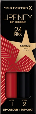 MAX FACTOR
LIPFINITY 24H karmin – 088 Starlet, 2,3 ml